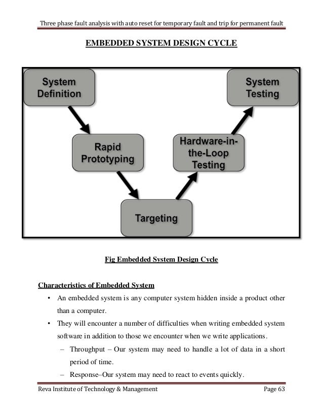 Three Phase Fault Analysis With Auto Reset For Temporary Fault And Tr 