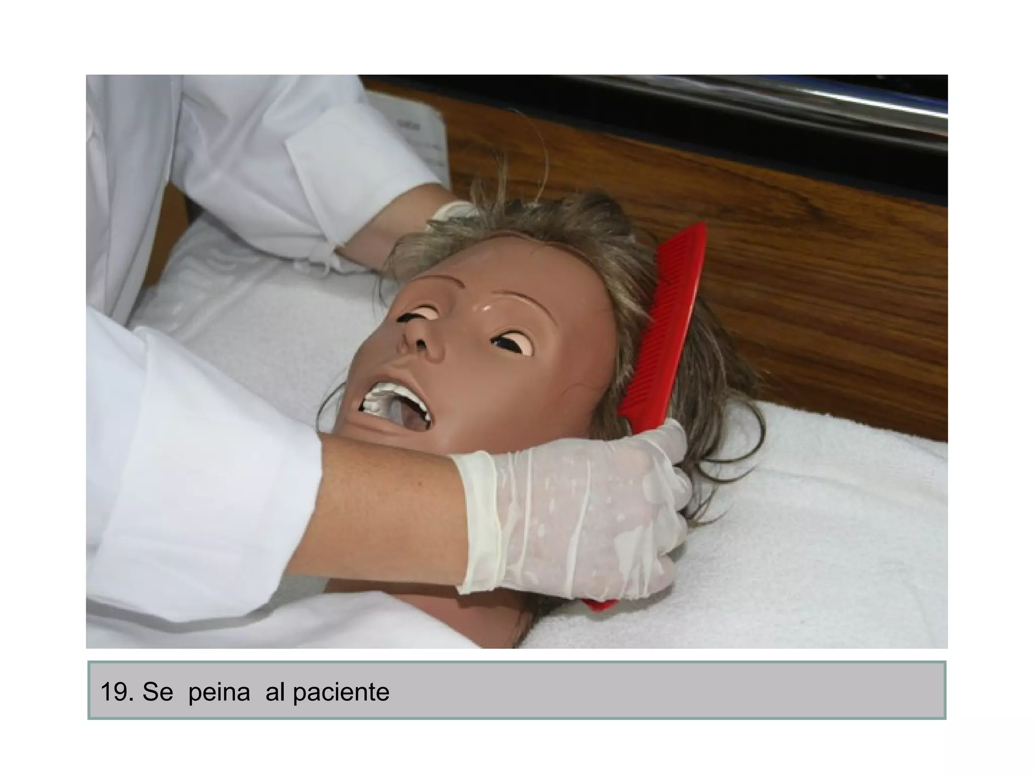 2. lavado cabeza encamado | PPT