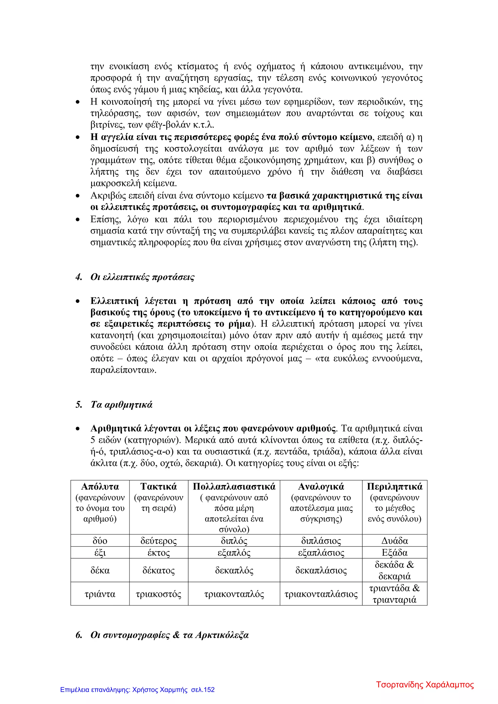 Γλώσσα ΣΤ΄ - Επανάληψη 2ης ενότητας.΄΄Κατοικία΄΄ | PDF