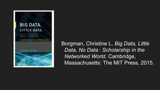 Roberts, Regina: Got Data? | PPTX