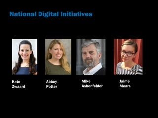 Zwaard, Kate: Technology and Community: Why we need partners ...