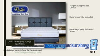 cara membuat springbed | PPTX