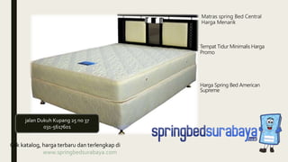 cara membuat springbed | PPTX