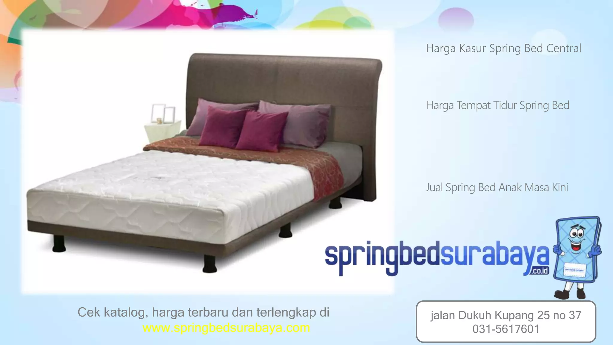 spring bed karakter | PPT