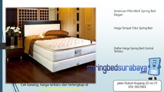 latex spring bed | PPT