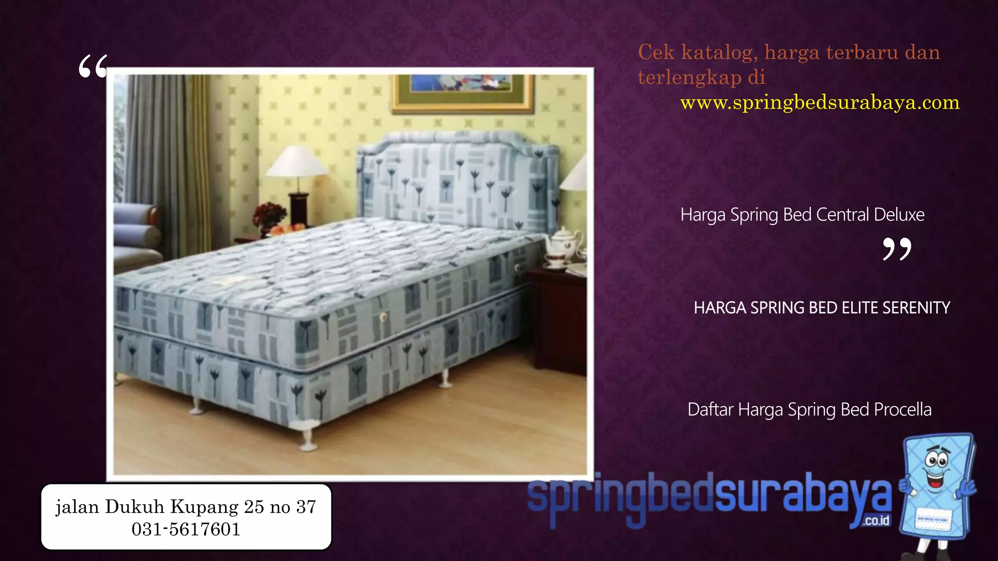 ukuran spring bed single\ | PPTX