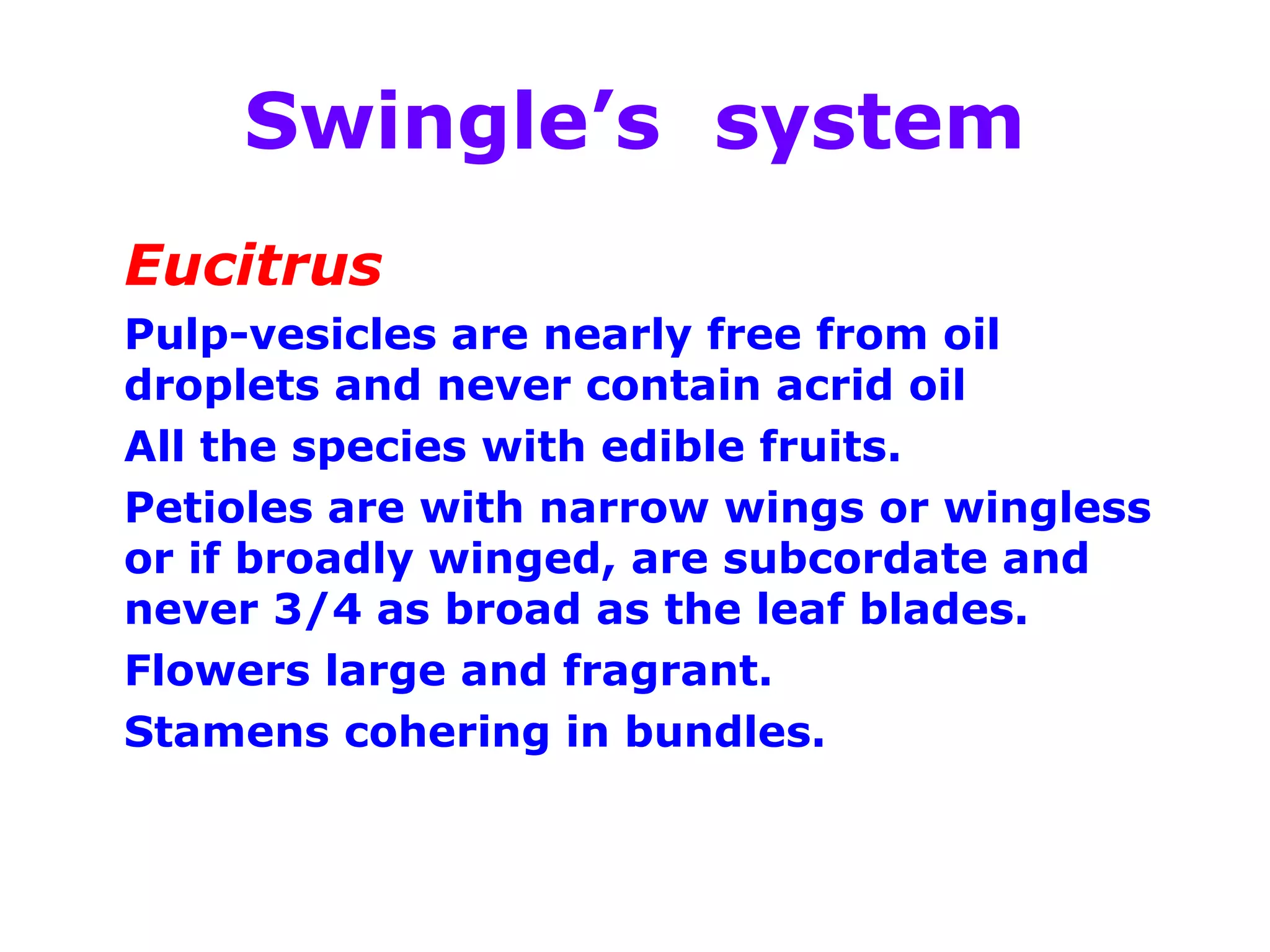 citrus classification | PPT