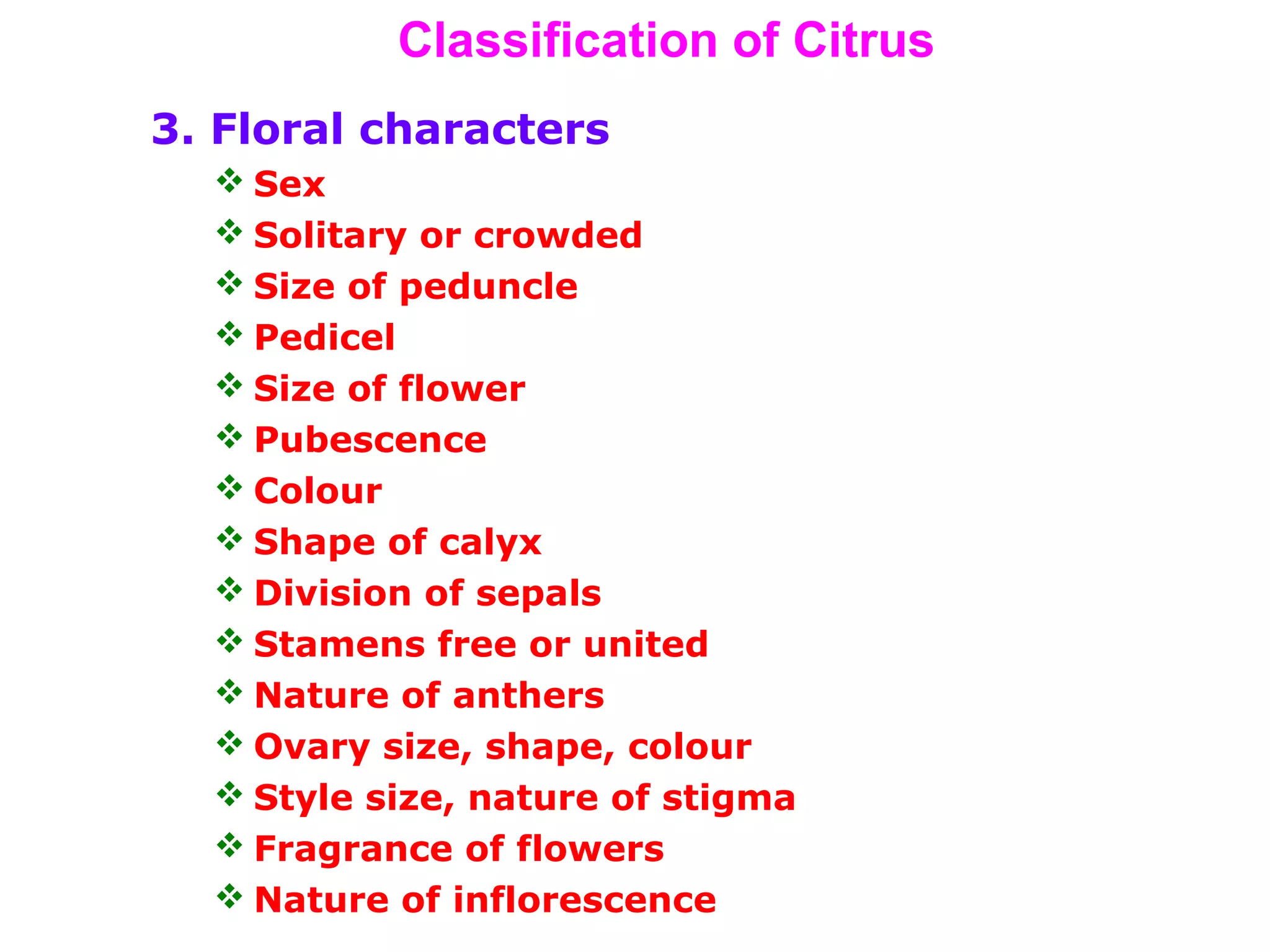 citrus classification | PPT | Gardening | Home & Garden