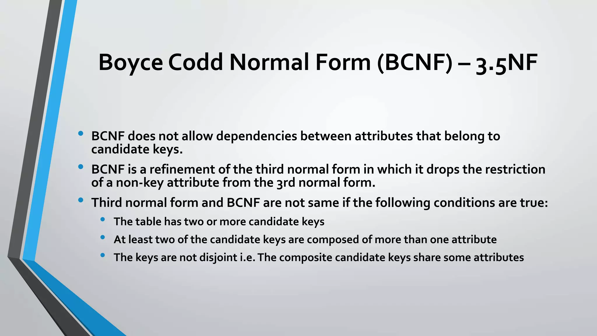 Normalization in DBMS | PPTX