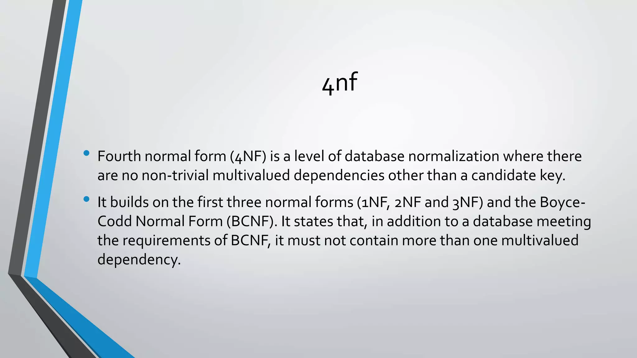 Normalization in DBMS | PPTX