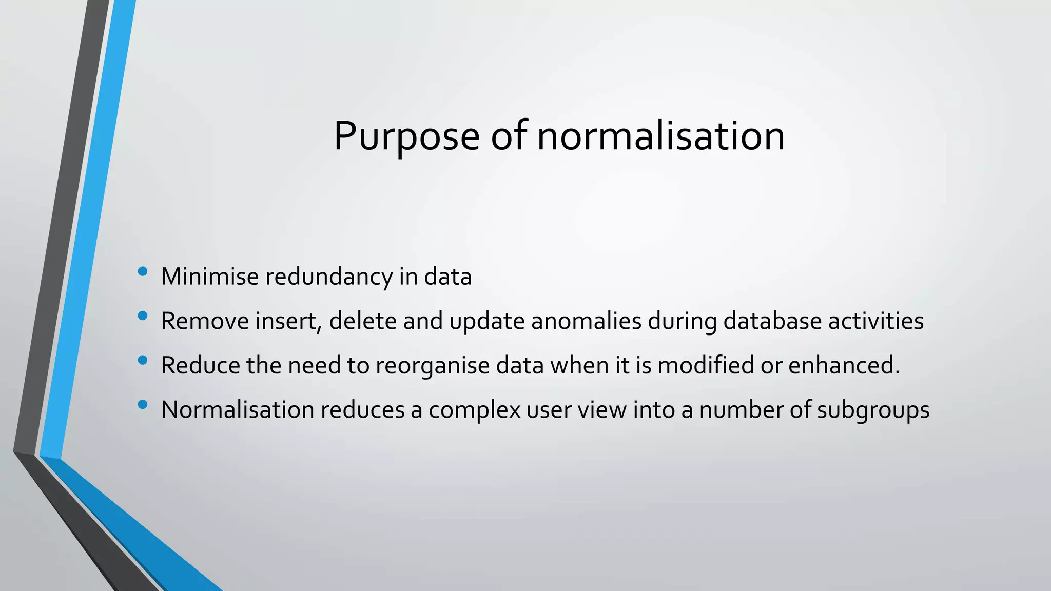 Normalization in DBMS | PPTX