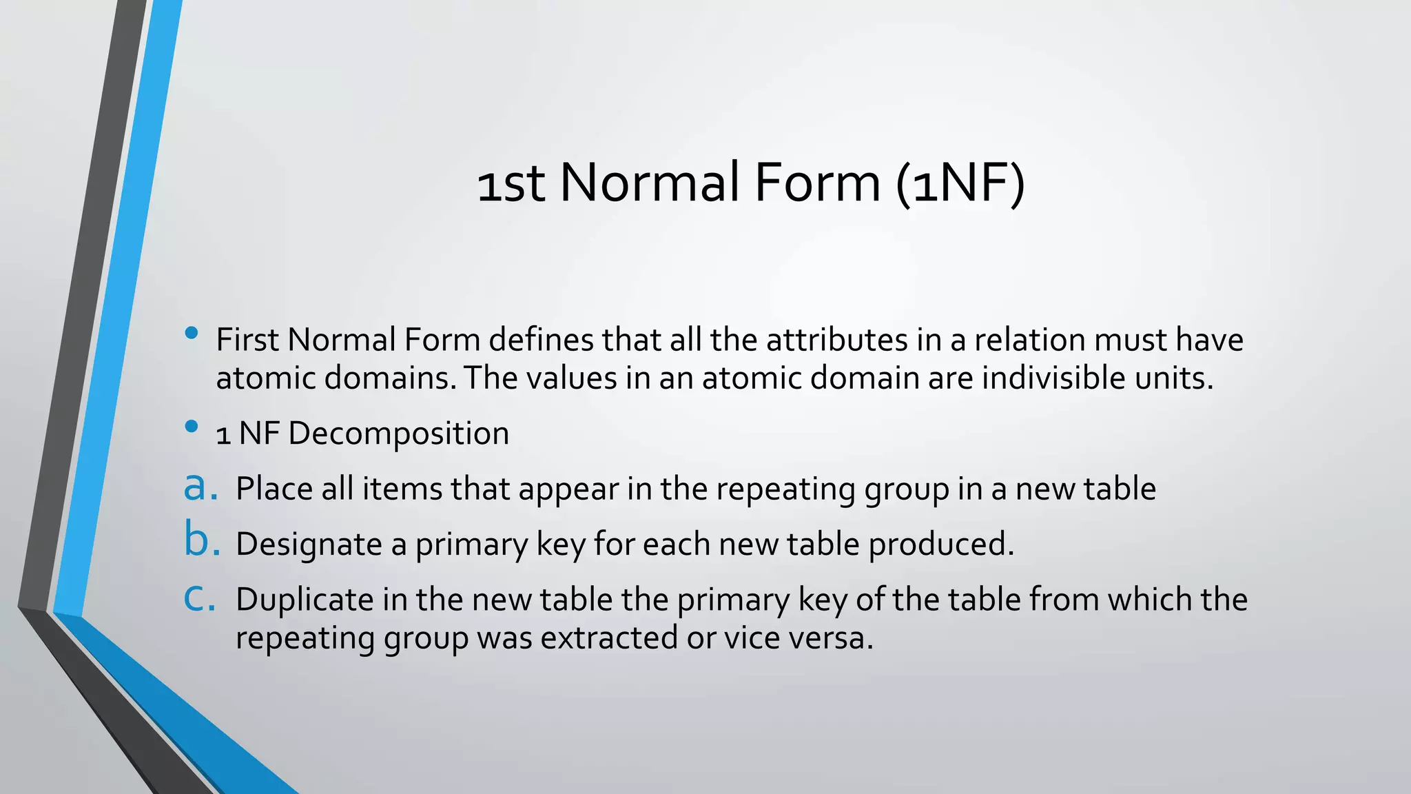 Normalization in DBMS | PPTX