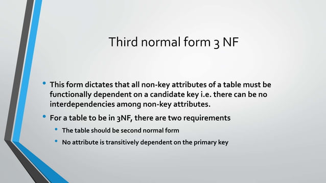 Normalization in DBMS | PPTX