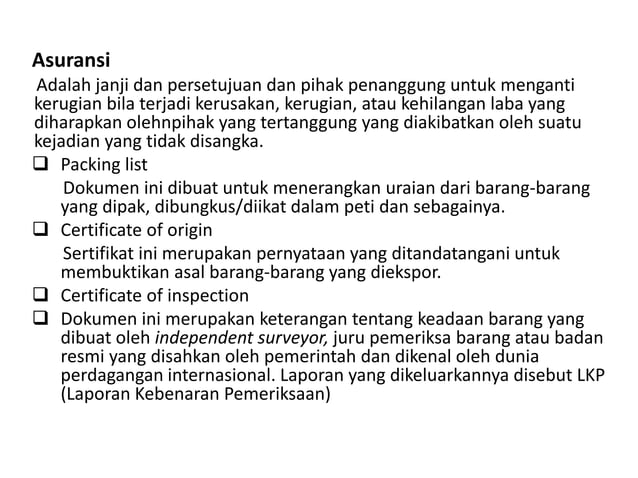 Prosedur Ekspor dengan Letter of Credit (L/C)_Materi "EXPORT-IMPORT" Training | PPTX