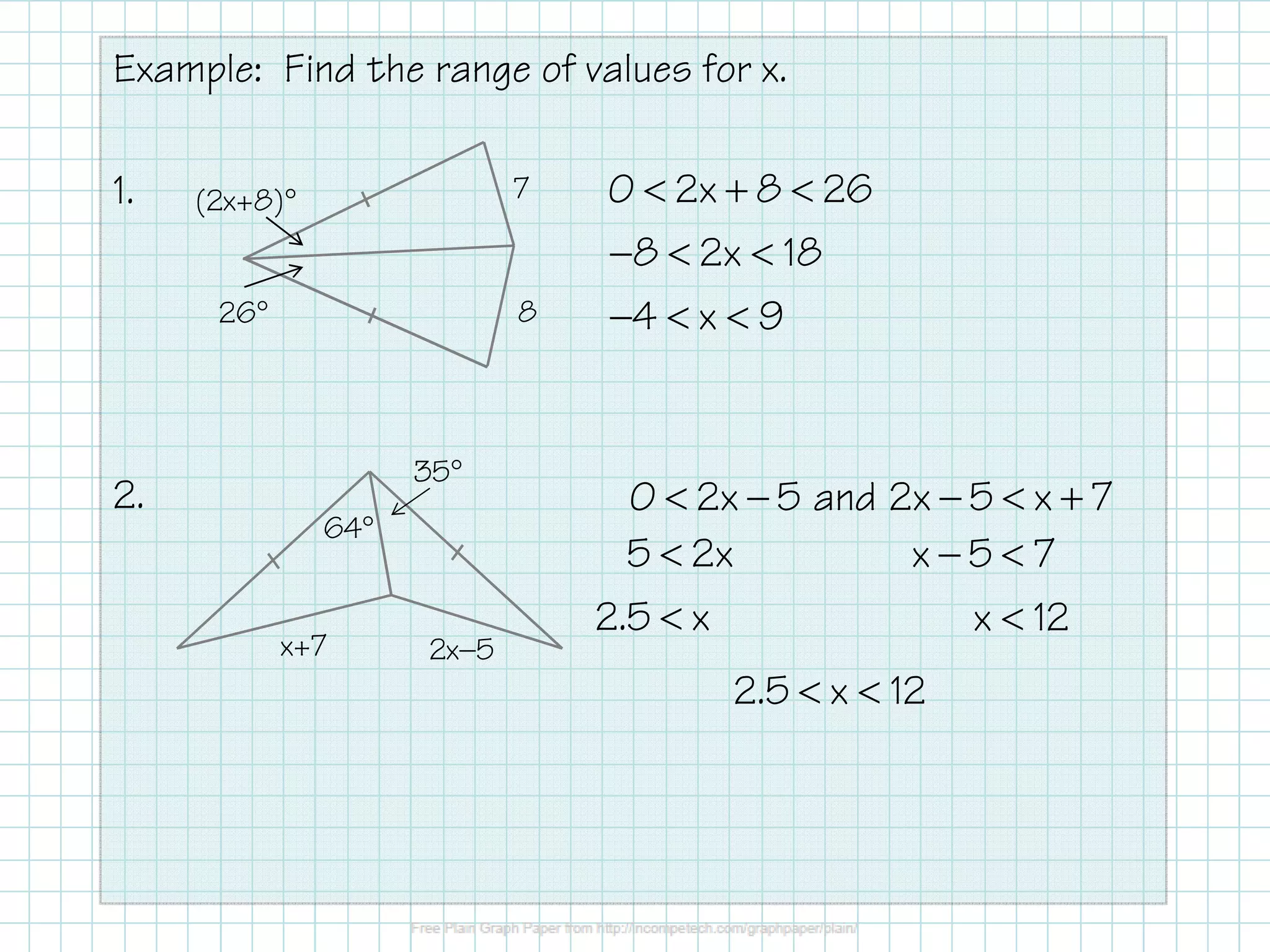 2.5.4 Hinge Theorem | PDF
