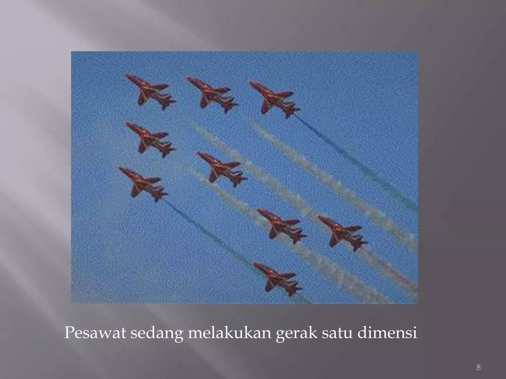 Fisika Dasar - Gerak Satu Dimensi | PPTX