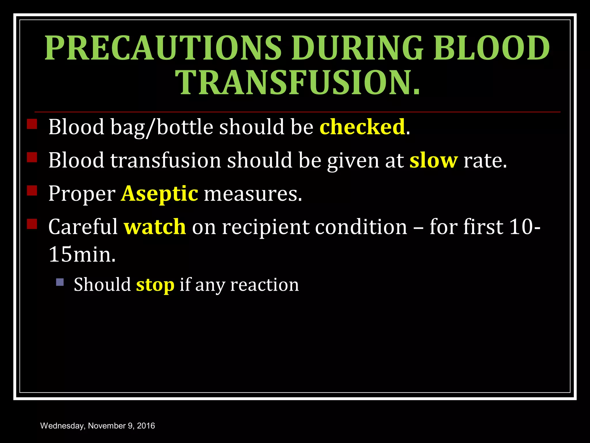 BLOOD GROUP SYSTEM | PPT