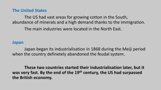 2. The spread of industrialisation | PPTX