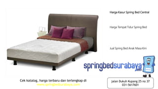 tempat tidur harga | PPTX