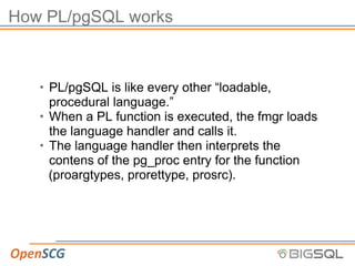 Peeking into the Black Hole Called PL/PGSQL - the New PL Profiler / Jan Wieck (OpenSCG) | PDF ...