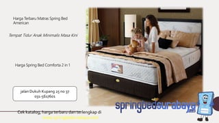 spring bed bekas hotel | PPTX
