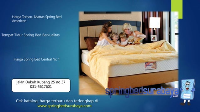spring bed harga 1 jutaan | PPT