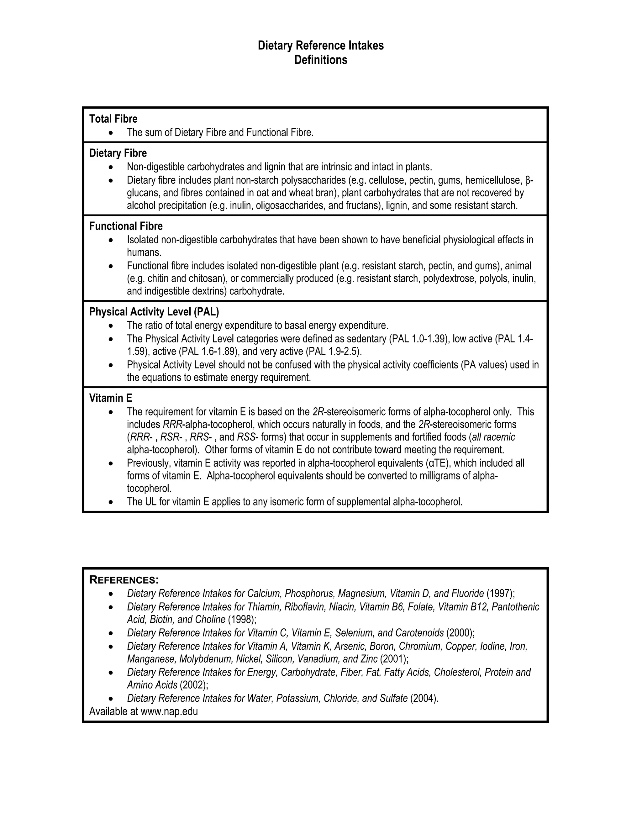 2. tabelas dris completas | PDF