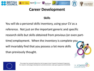 Planning your research career: Development for early-career researchers ...