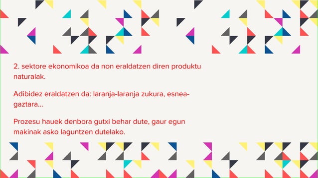 2. sektore ekonomikoa (1) | PPT