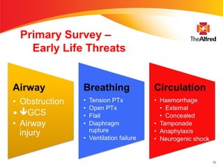 Primary Survey - Jeremy Stevens | PPT