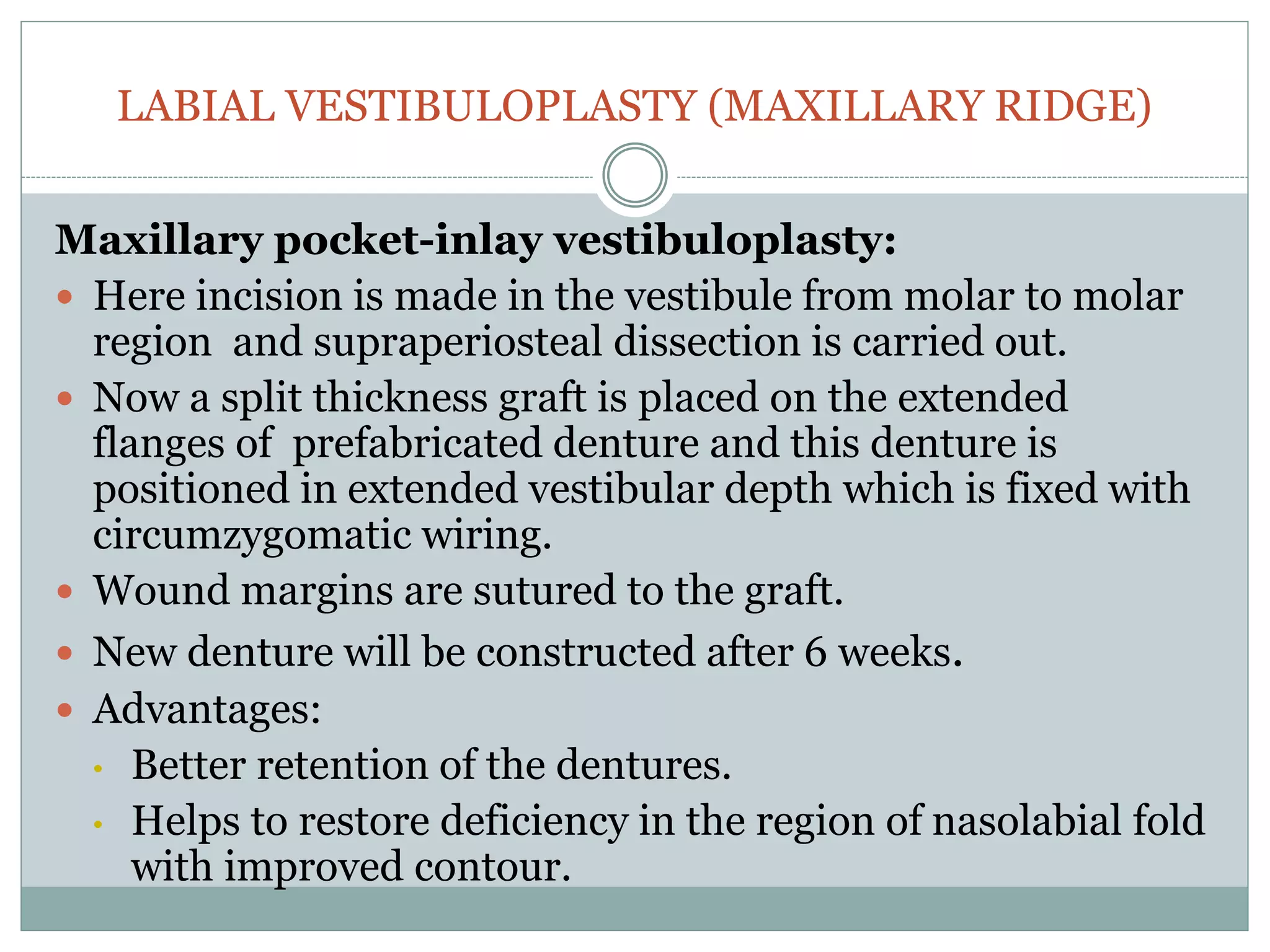 Pre Prosthetic Surgery | PPTX