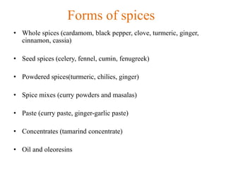 Retail packaging of whole spices | PPTX