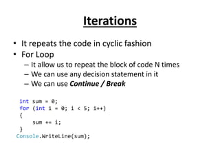 2. overview of c# | PPT