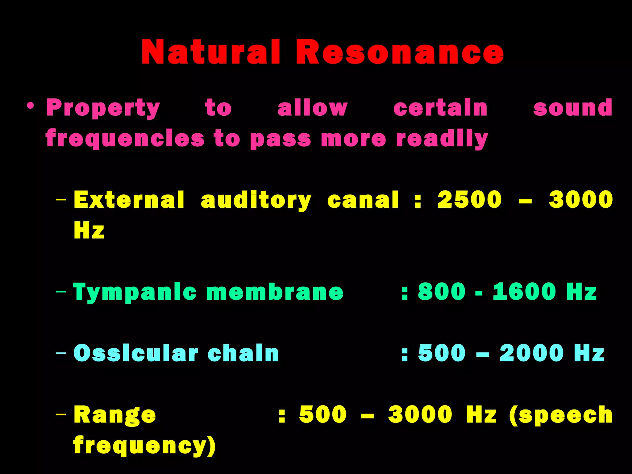 Physiology of hearing and balance | PPT