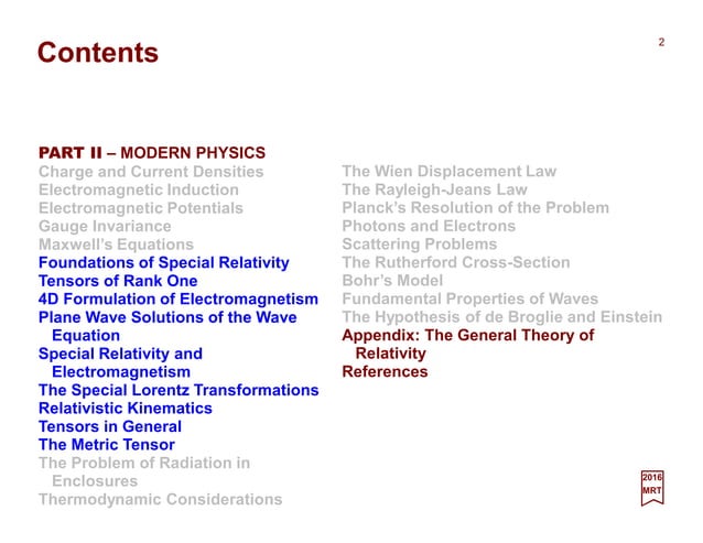 PART II.2 - Modern Physics | PDF | Physics | Science