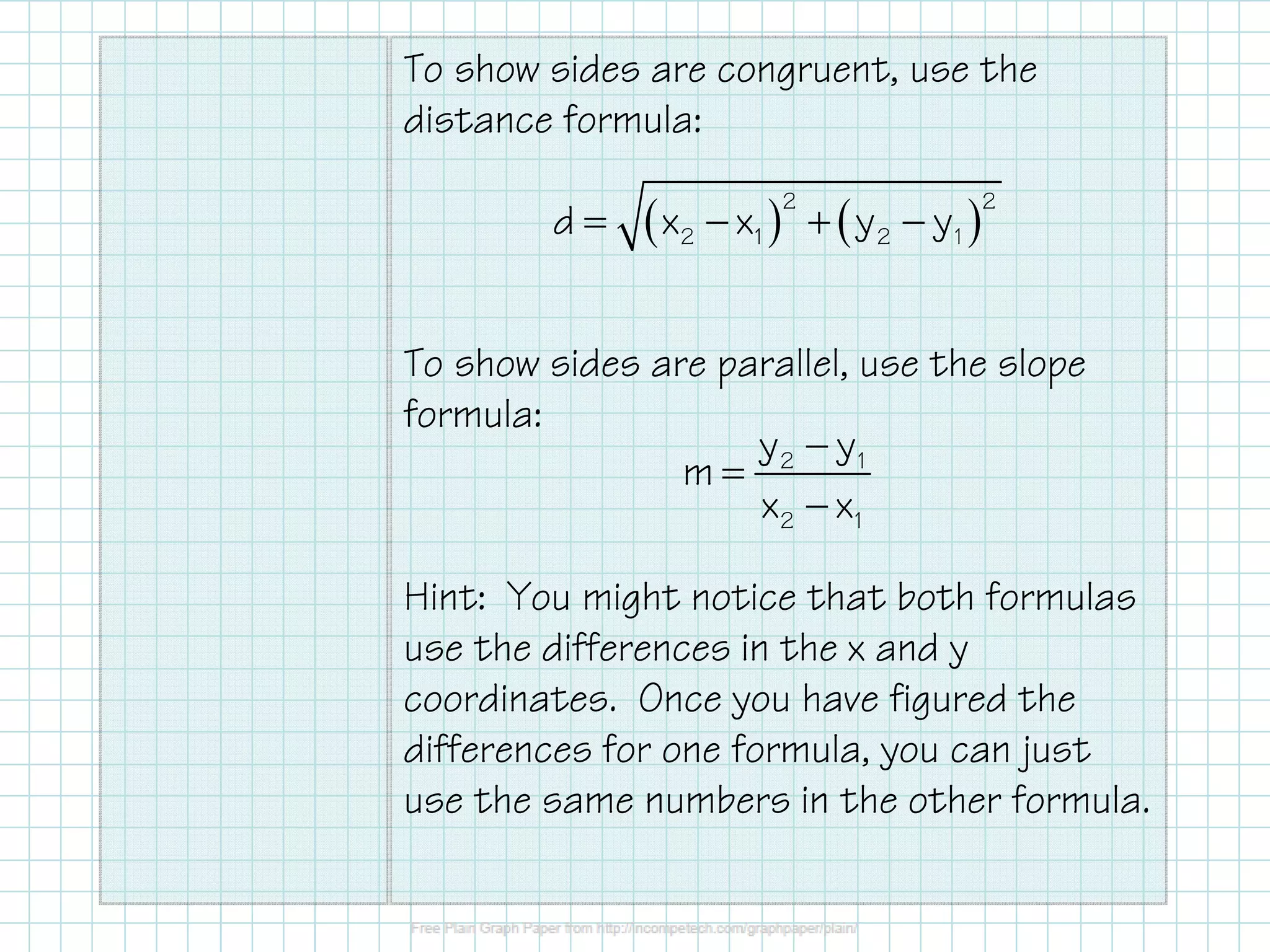 2.8.5 Coordinate Plane Quads | PDF