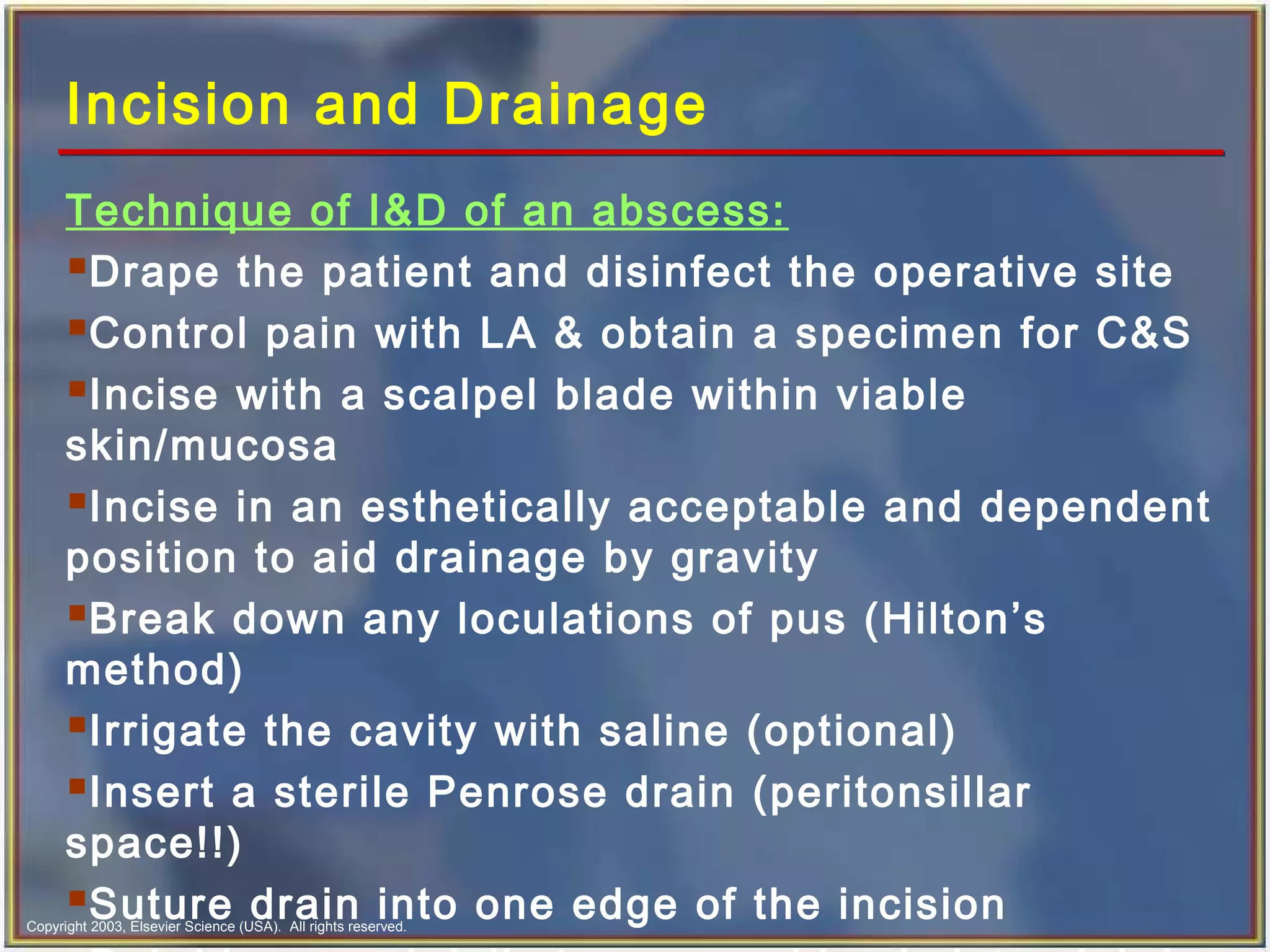 Complex odontogenic infections | PPT