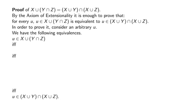 2.2 Properties of union, intersection and complement | PDF | Science