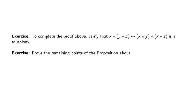 2.2 Properties of union, intersection and complement | PDF | Science