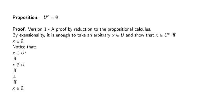 2.2 Properties of union, intersection and complement | PDF | Science