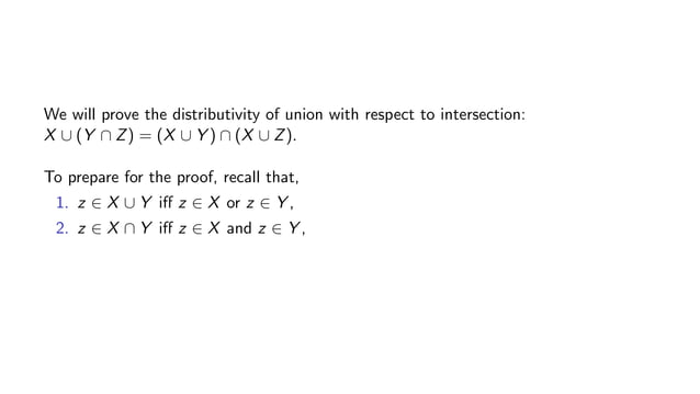 2.2 Properties of union, intersection and complement | PDF | Science