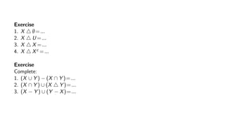 2.4 Symmetric difference | PDF