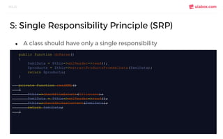 Some OOP paradigms & SOLID | PDF