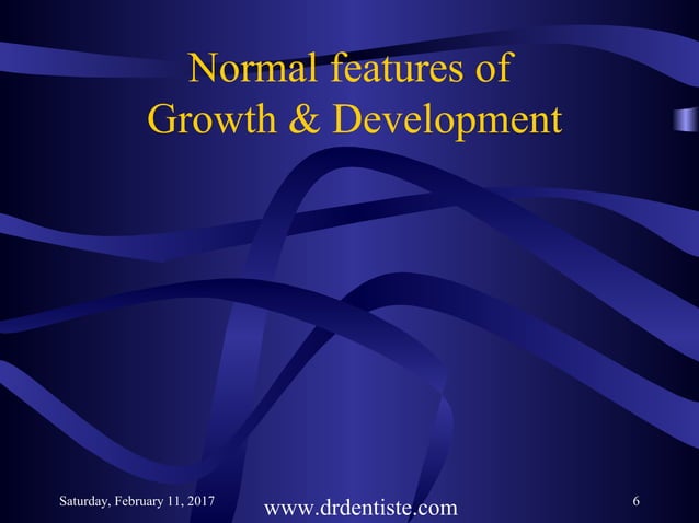 growth & development in orthodontics | PPT | Bone and Joint Conditions ...