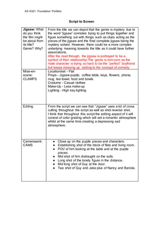 Script to Screen- Fracture | PDF