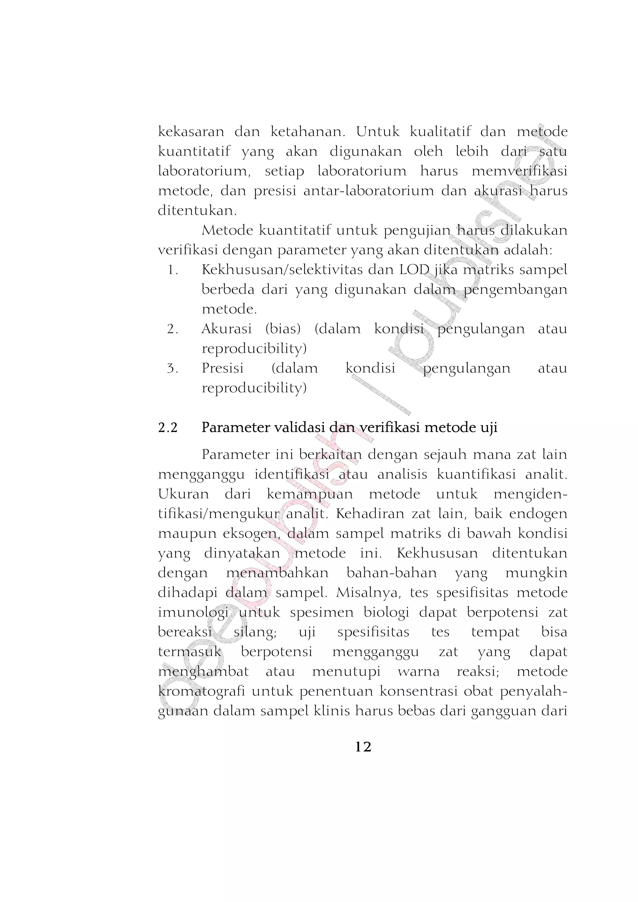 2. buku validasi metode ok | PDF