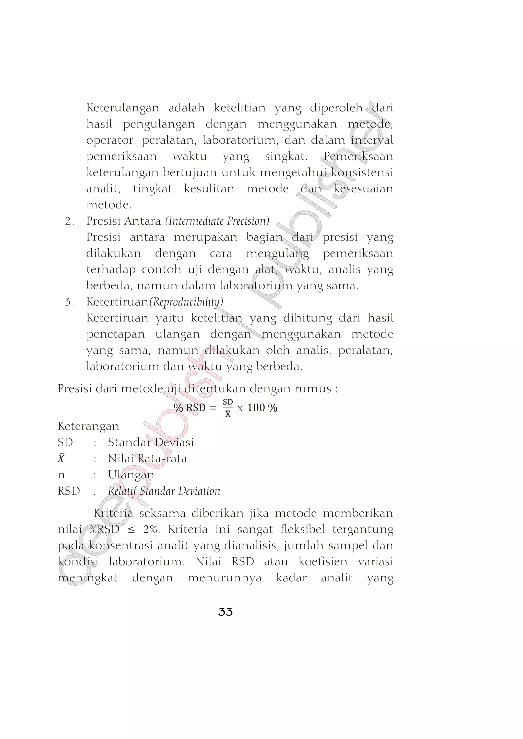 2. buku validasi metode ok | PDF