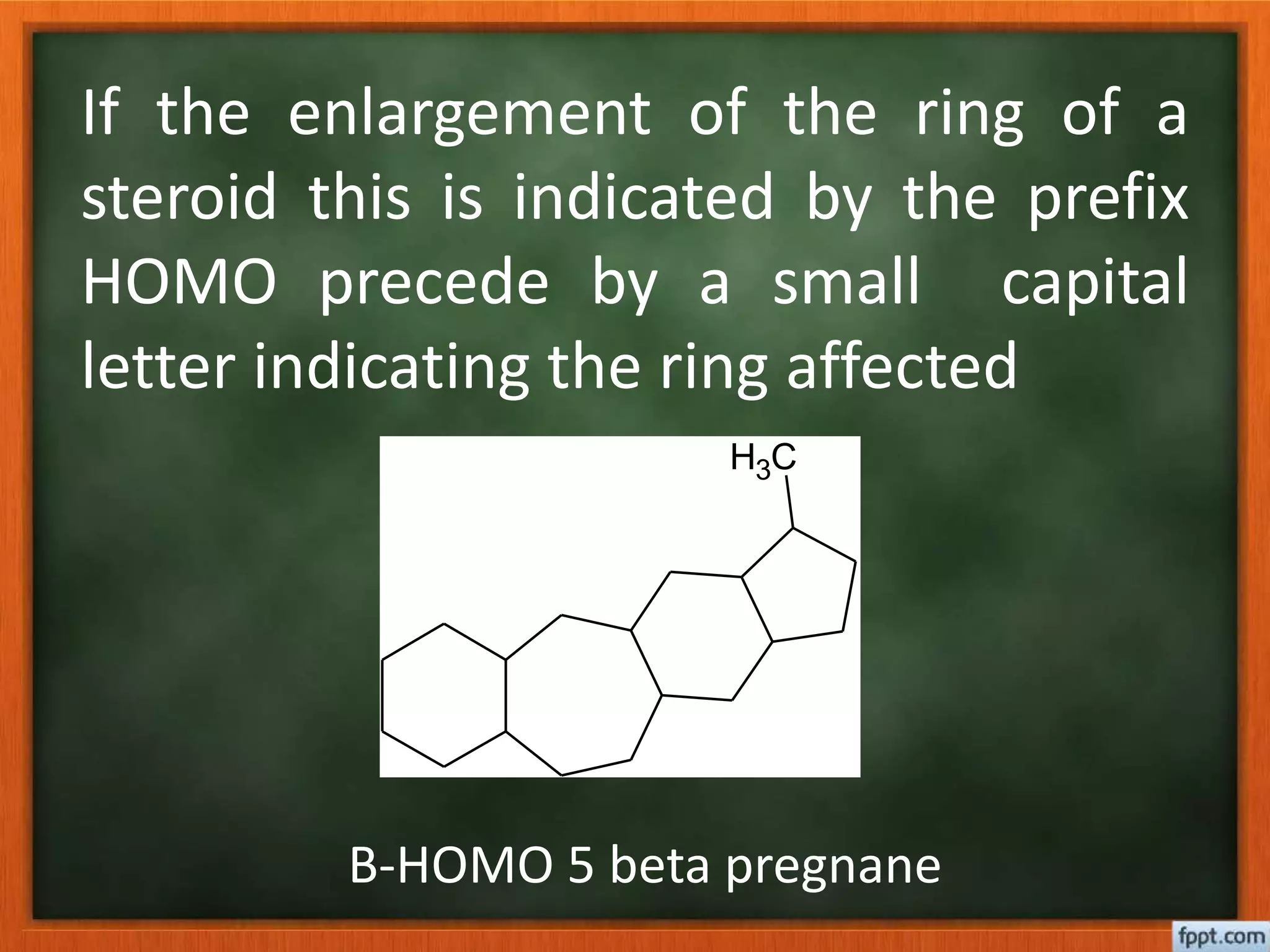 2.nomenclature of steroids | PPTX
