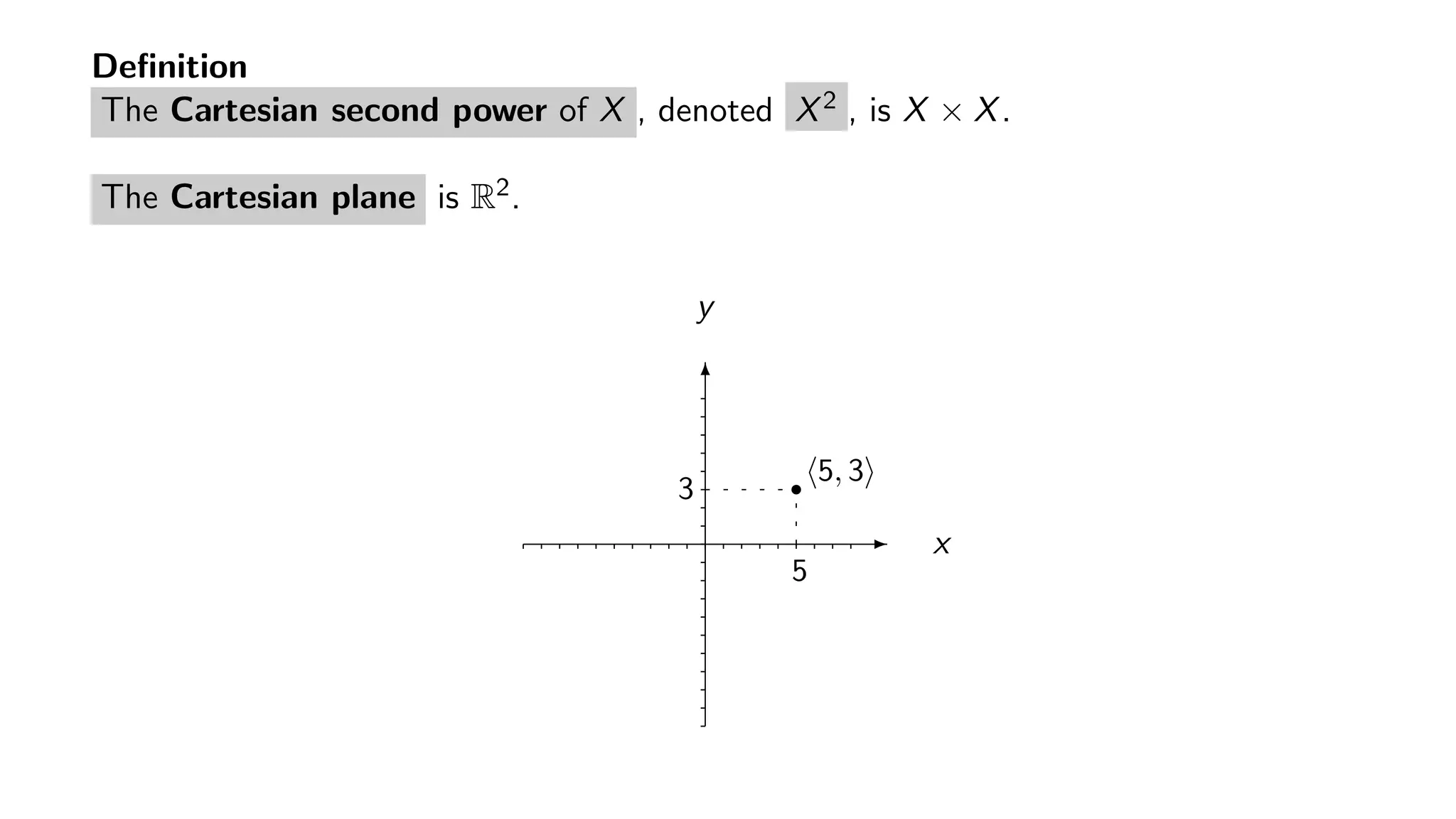 2.9 Cartesian products | PDF