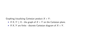 2.9 Cartesian products | PDF